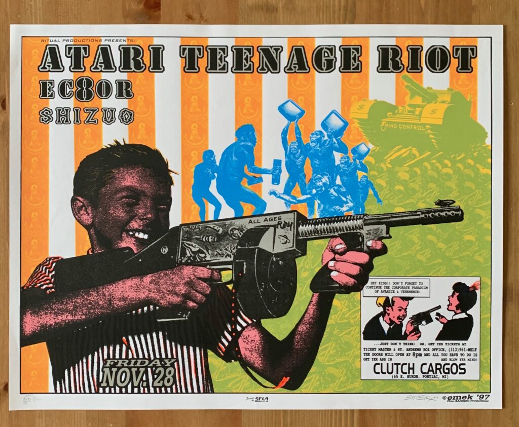 Atari Teenage Riot 1997 EMEK - Brickert Gallery